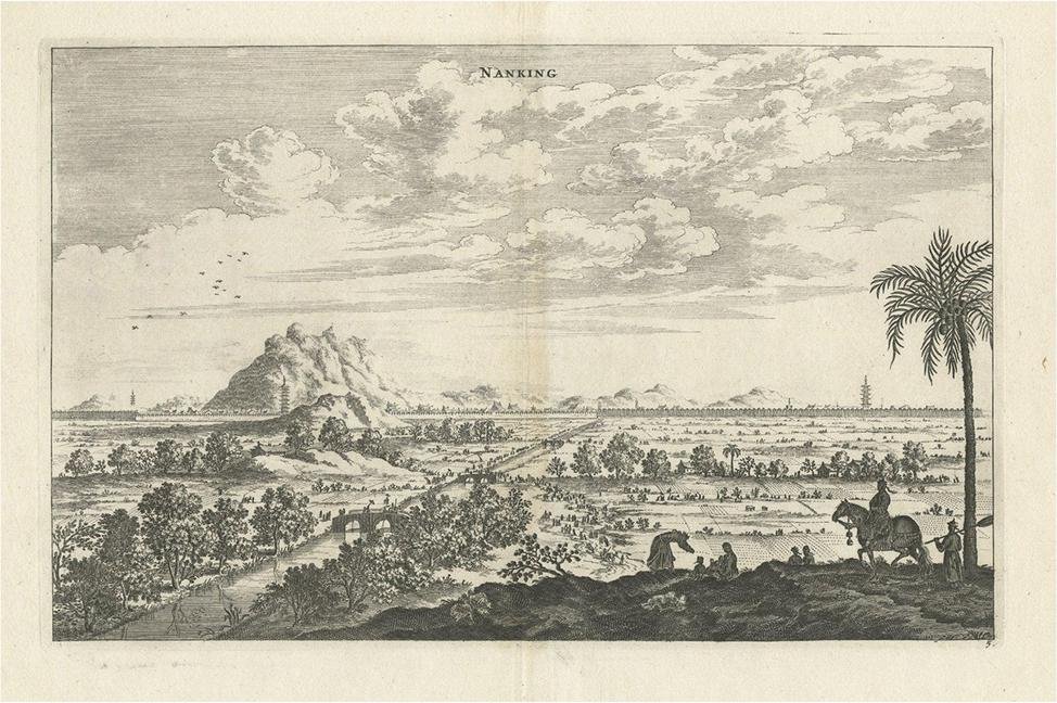 City of Nanking in China, 1668, Paper for sale at Pamono