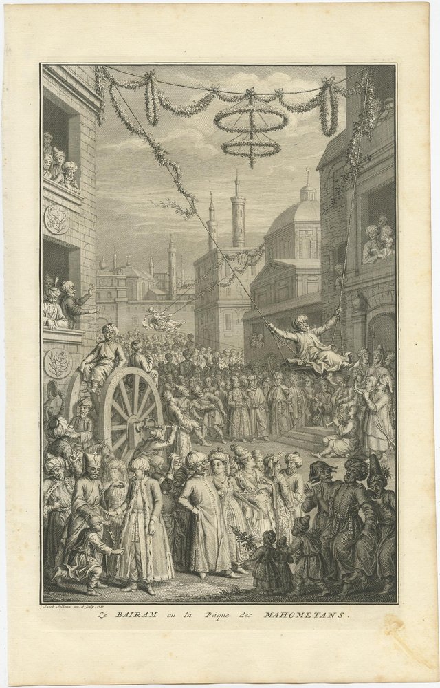 Picart, Bairam Celebration, 1737, Print for sale at Pamono
