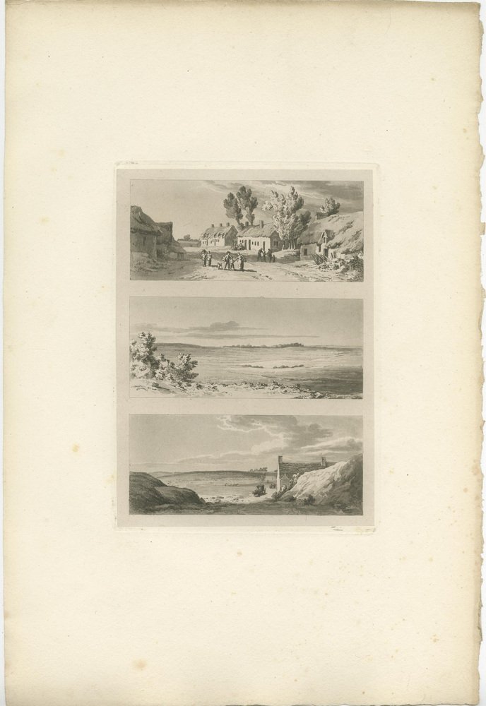 Flanders and Holland, 1820, Paper, Set of 4 for sale at Pamono