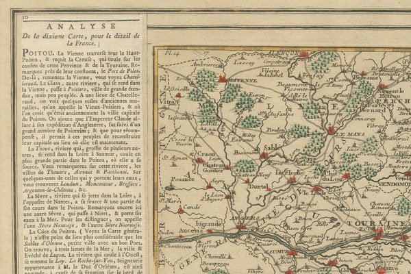 Map of France, 1768 for sale at Pamono