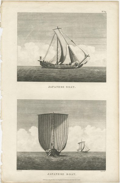 Japanese Vessels, 1799, Paper for sale at Pamono
