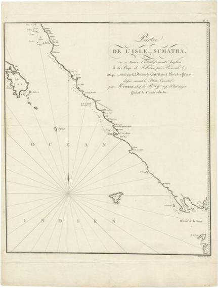 Antique Map of Sumatra by Tardieu, 1811 for sale at Pamono