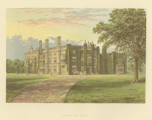 Morris, Drakelowe Hall, 1880, Paper for sale at Pamono