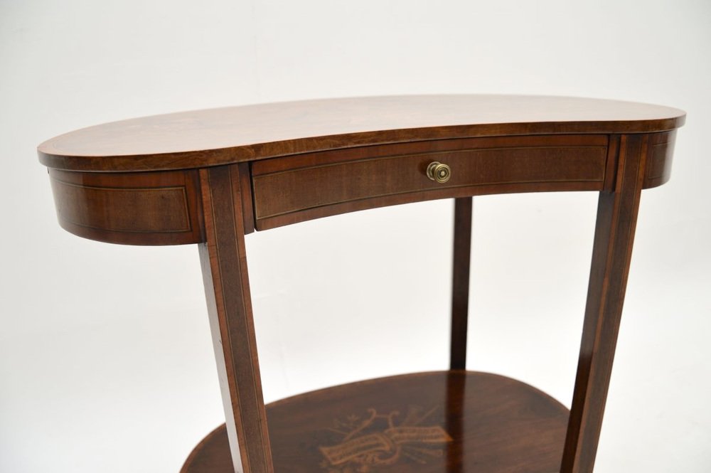 Edwardian Kidney Side Table, 1900s for sale at Pamono