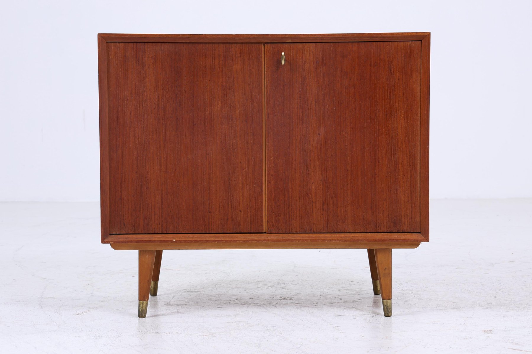 Mid-Century Teak Commode, 1960s for sale at Pamono
