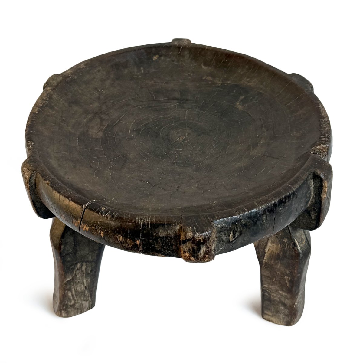 Vintage Hehe Stool, Tanzania, 1950s for sale at Pamono