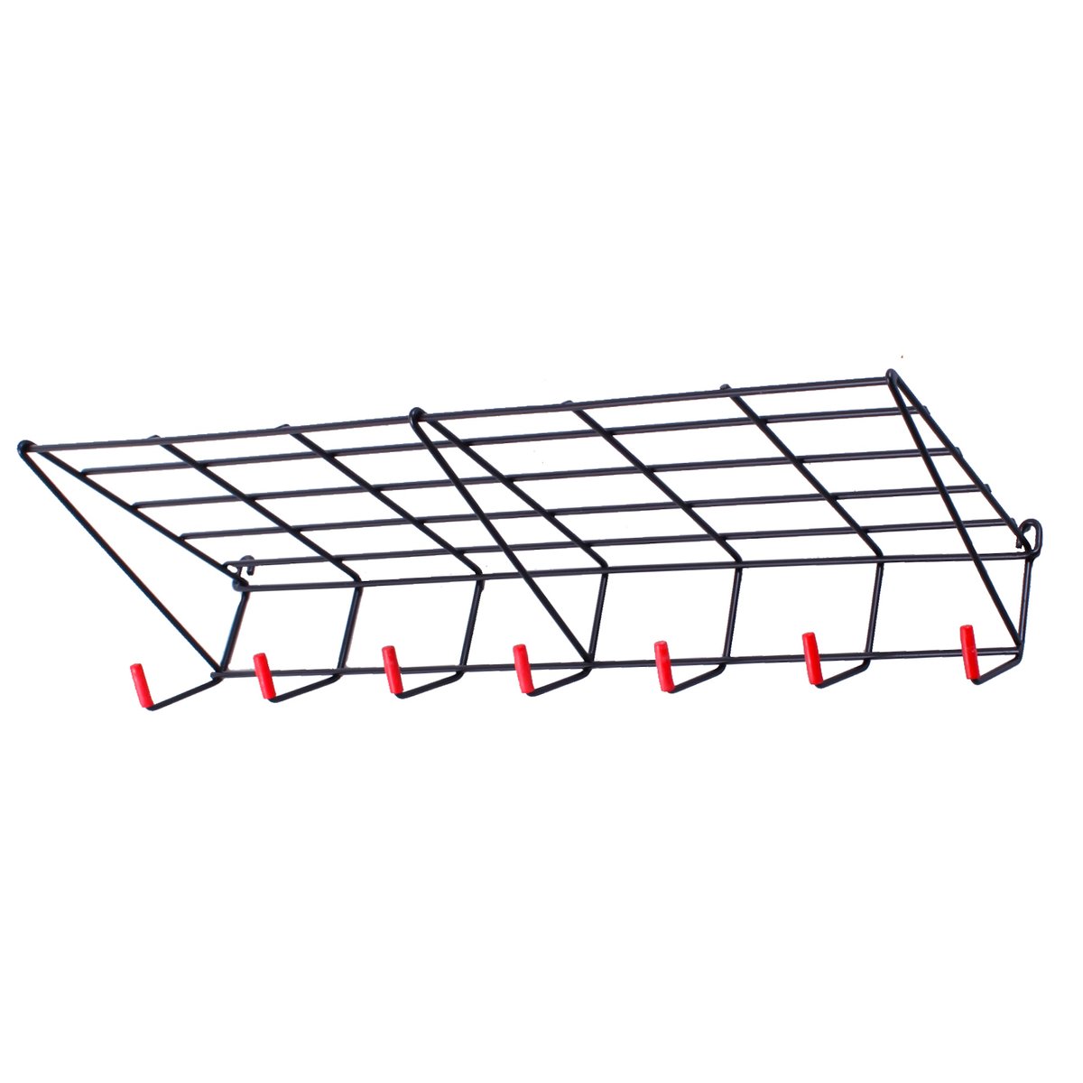 DH05 Black and Red Deurne Coat Rack by Friso Kramer for Spectrum, 1950s ...