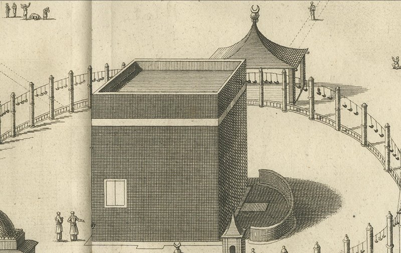 The Kaaba in Mecca, 1800s, Paper for sale at Pamono