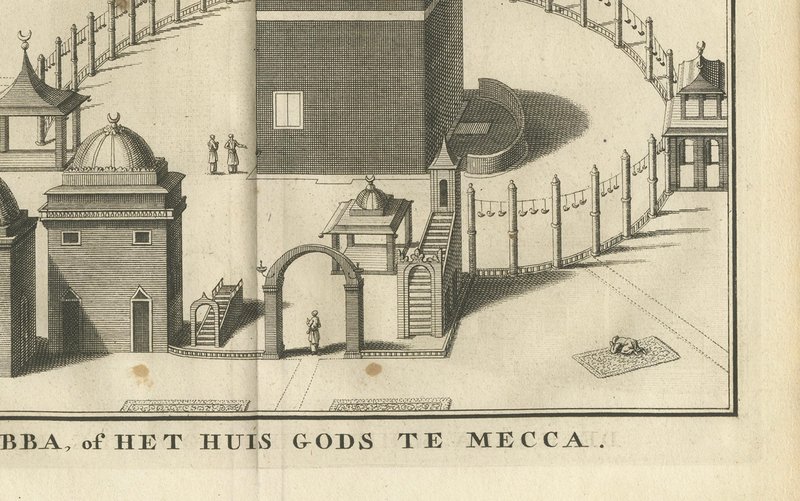 The Kaaba in Mecca, 1800s, Paper for sale at Pamono