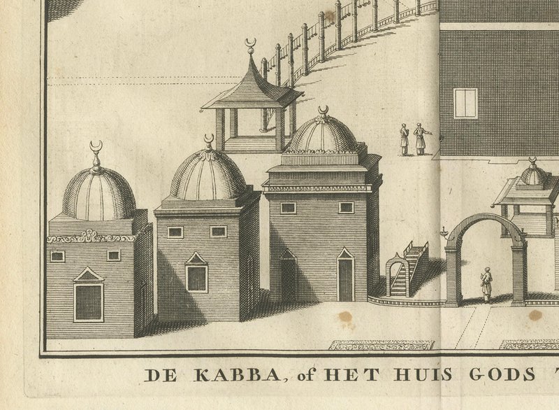 The Kaaba in Mecca, 1800s, Paper for sale at Pamono