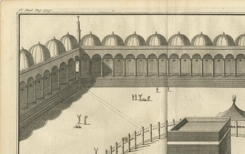 The Kaaba in Mecca, 1800s, Paper for sale at Pamono
