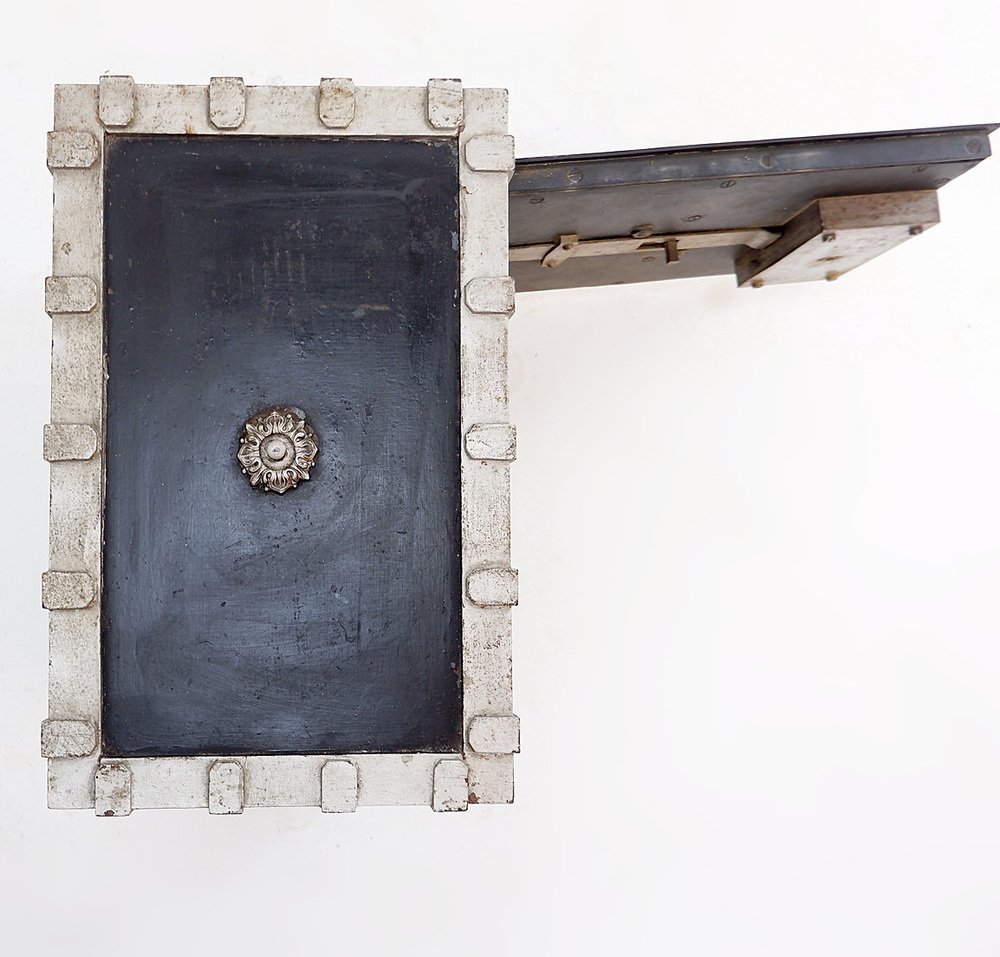 Antique Fireproof Cast Iron Safe for sale at Pamono