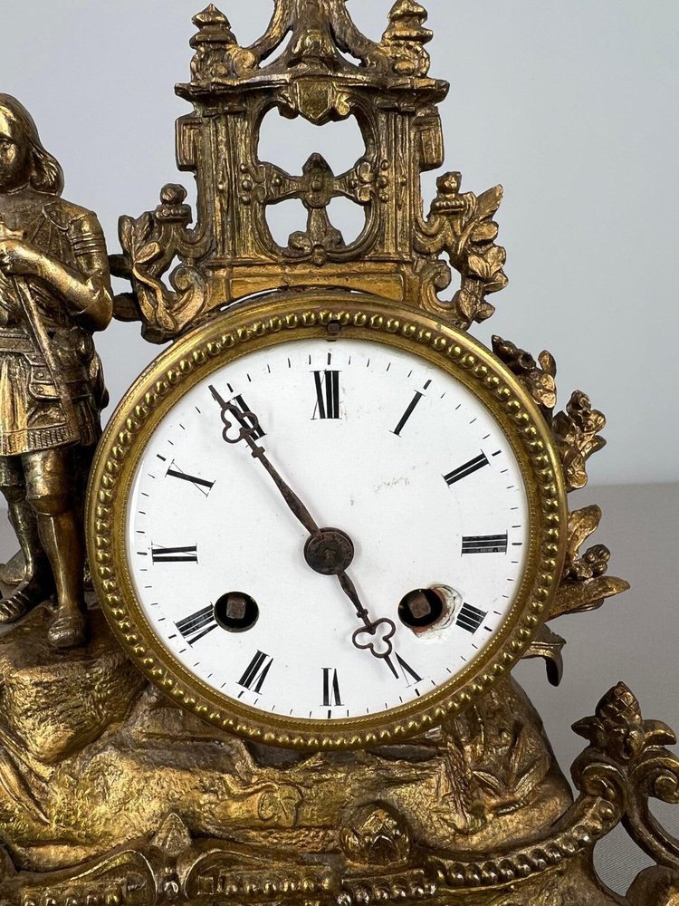 Antique Japy Frères Mantel Clock for sale at Pamono