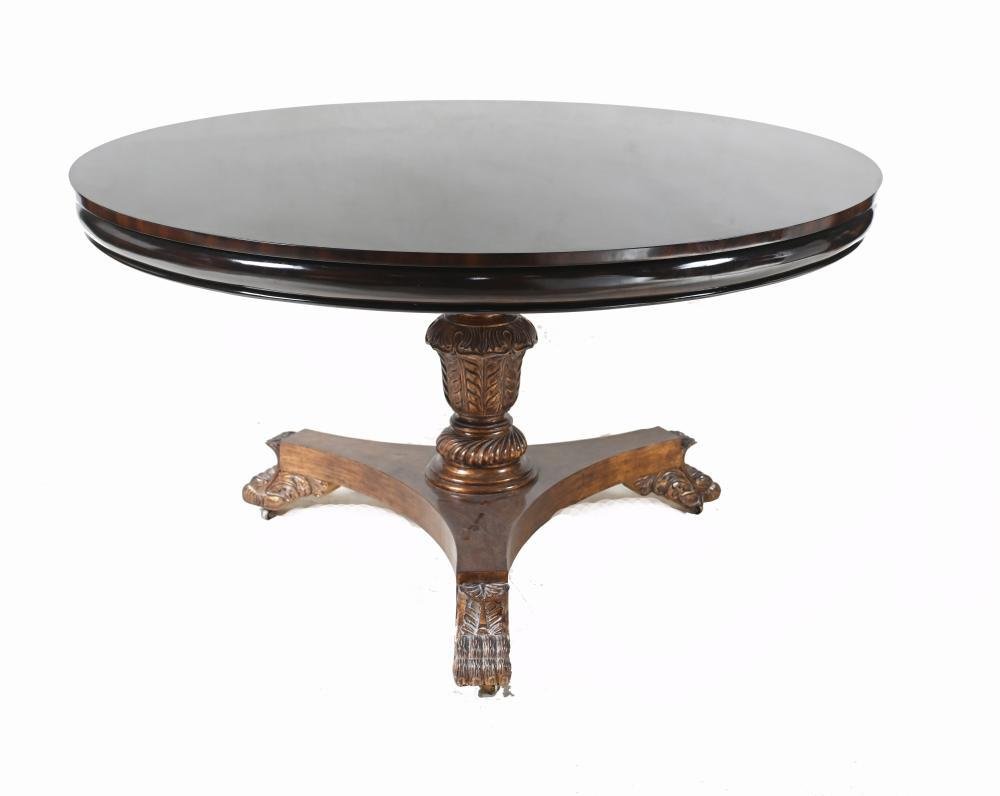 Regency Revival Centre Table in Mahogany for sale at Pamono