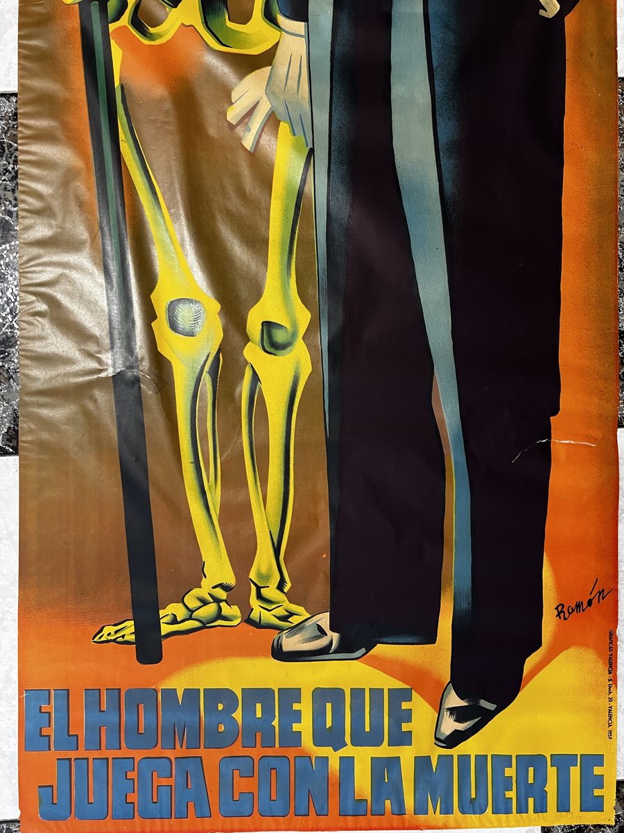 Professor Alba Man Who Plays with Death Magic Poster, 1959 for sale at ...