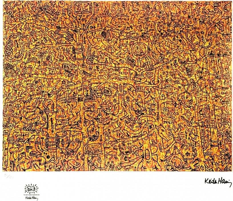 Keith Haring, The Last Rainforest, Lithograph for sale at Pamono