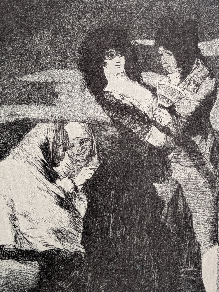 Francisco de Goya, Los Caprichos, Lámina 5, Tal Para Qual, Grabado en ...