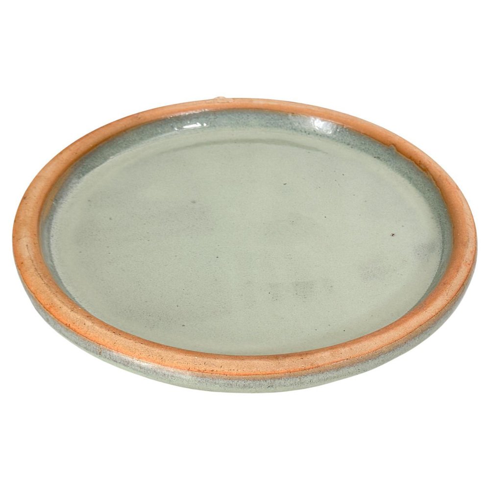 Heavy Glazed Pottery Dish, 1970s for sale at Pamono