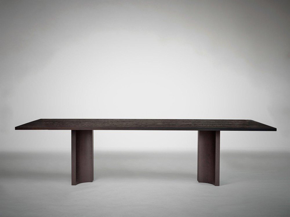 Table de Salle à Manger Rectangulaire Aperta C3 280 en Noyer par Mokko ...