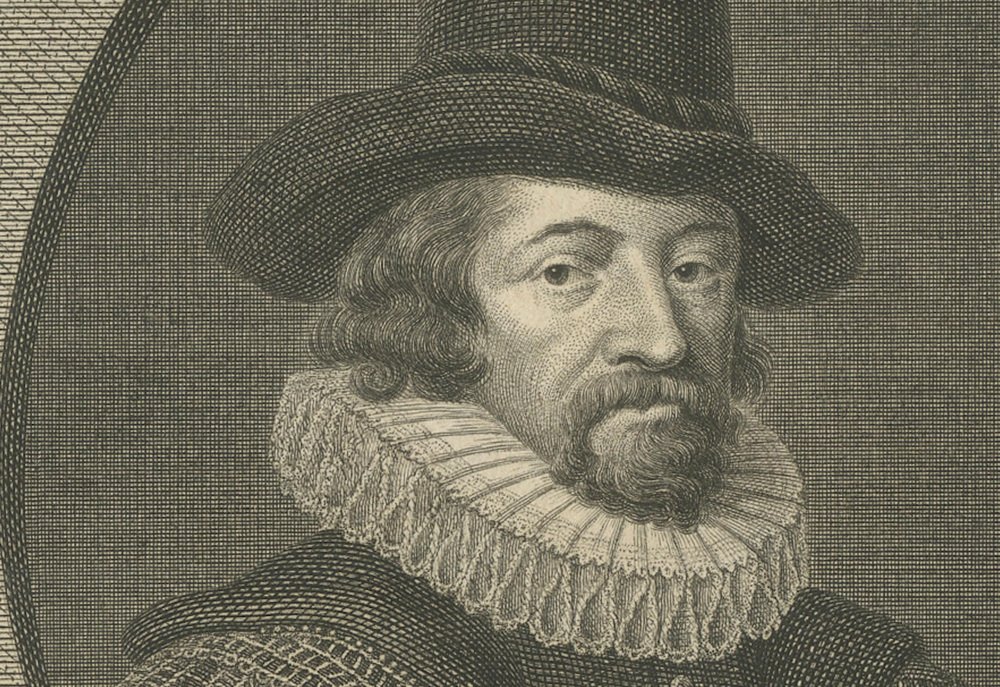 R. Delvaux, Portrait of Sir Francis Bacon, Late 18th Century, Engraving ...