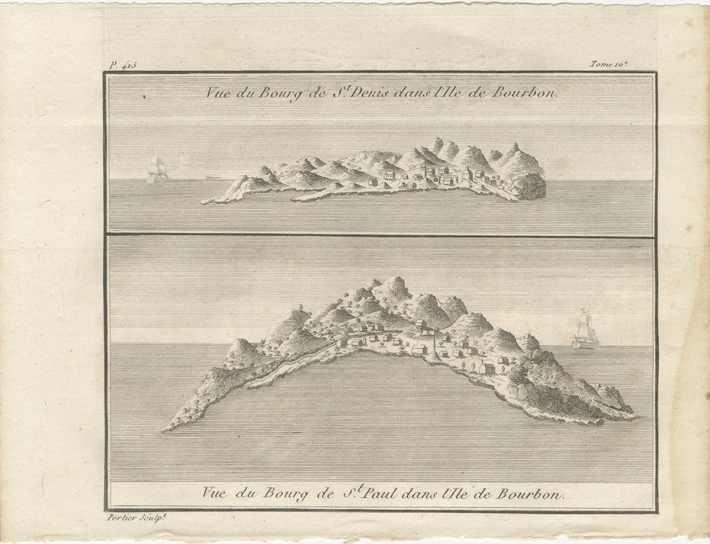 Portier Views of St. Denis and St. Paul, 1790, Engraving on Paper for ...