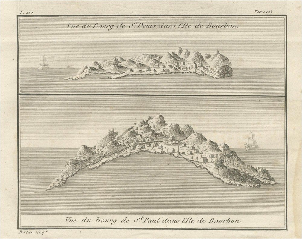 Portier Views of St. Denis and St. Paul, 1790, Engraving on Paper for ...