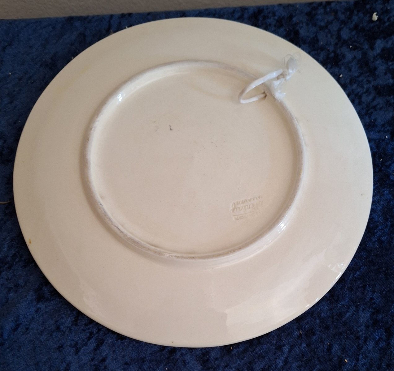 Mid-Century Modern French Ceramic Wall Plate by Ferlay for Vallauris ...