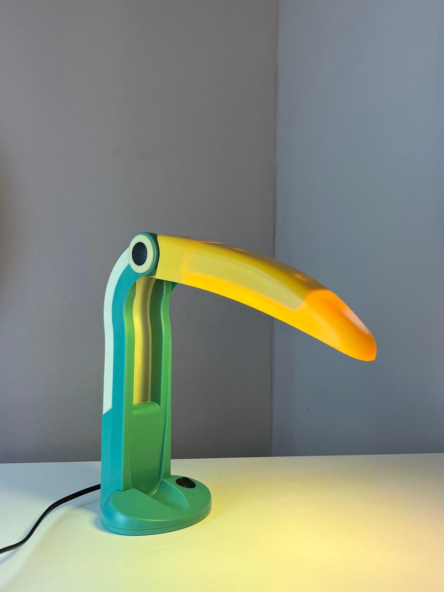 Small Toucan Table Lamp by H.T. Huang for sale at Pamono