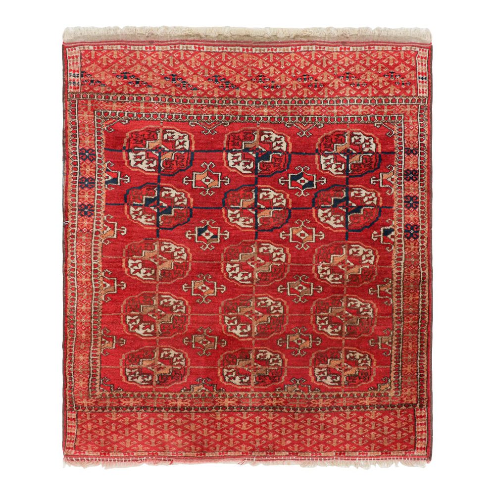Antique Middle Eastern Rug with Polychromatic Floral Patterns for sale ...