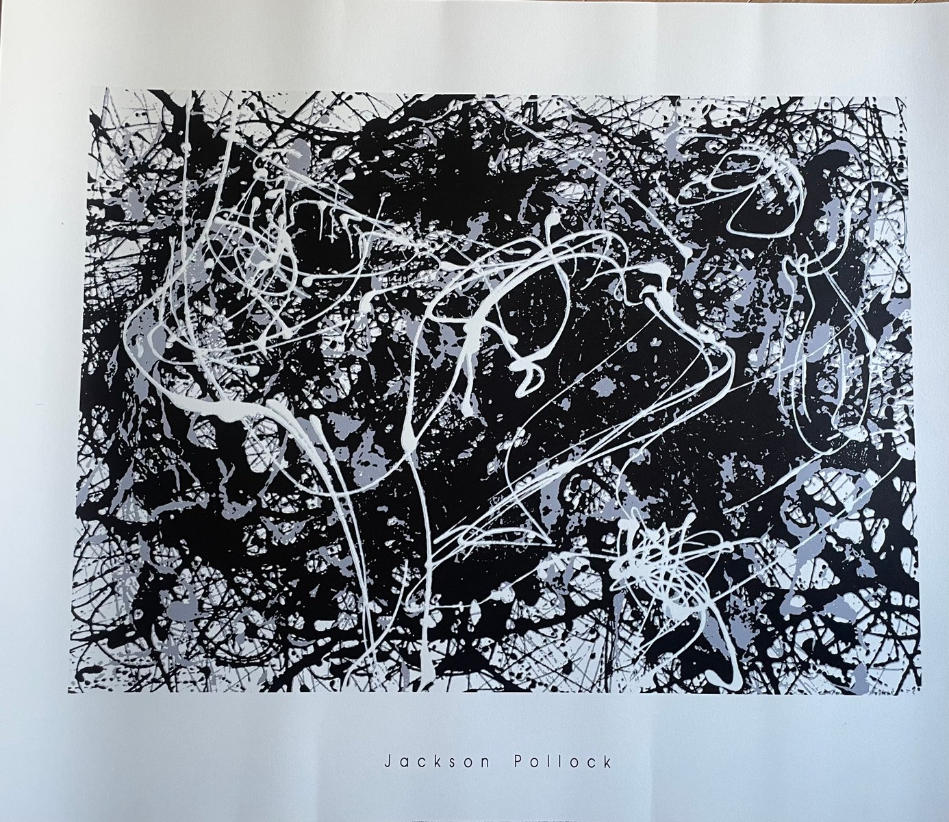 Jackson Pollock, Number 33, 2000s, Print for sale at Pamono