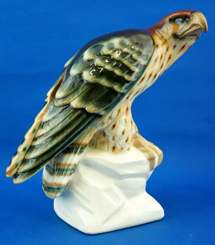 19th Century Porcelain Ceramic Eagle Sculpture by Alexandre Förster ...