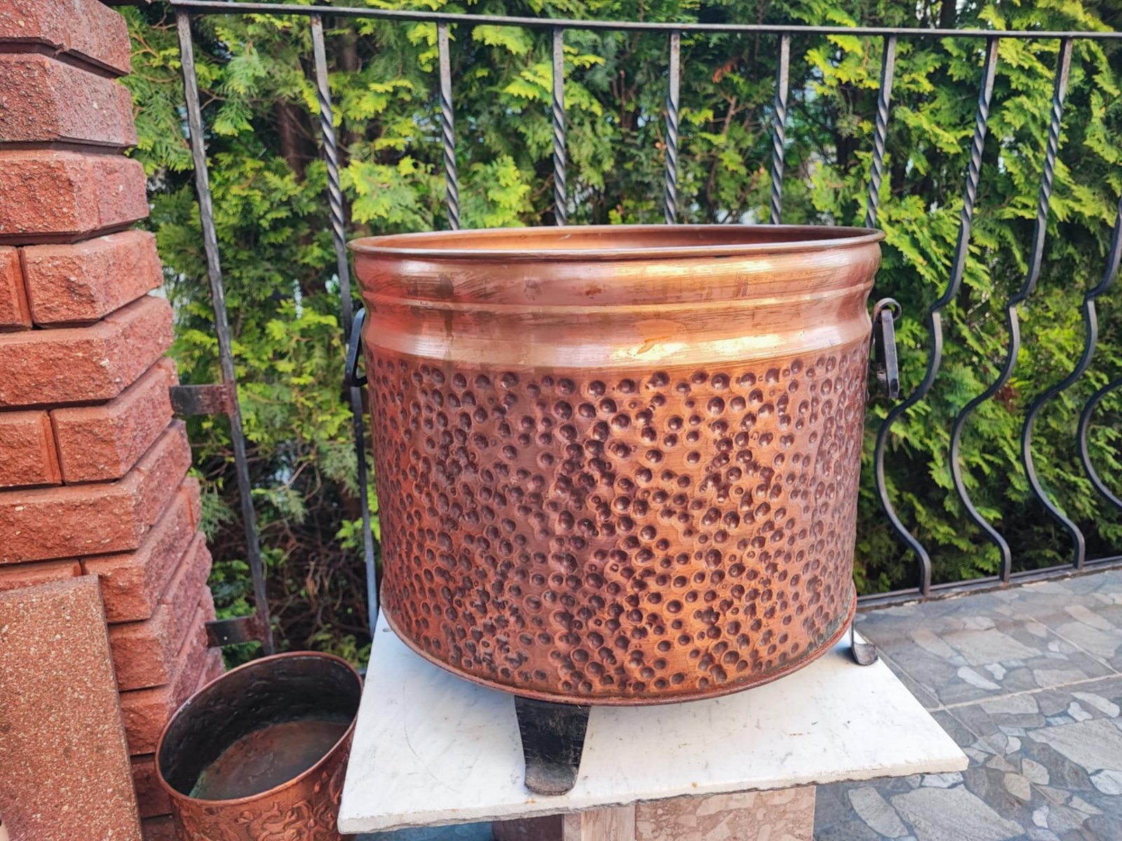 Art Deco Copper Container, 1950s for sale at Pamono