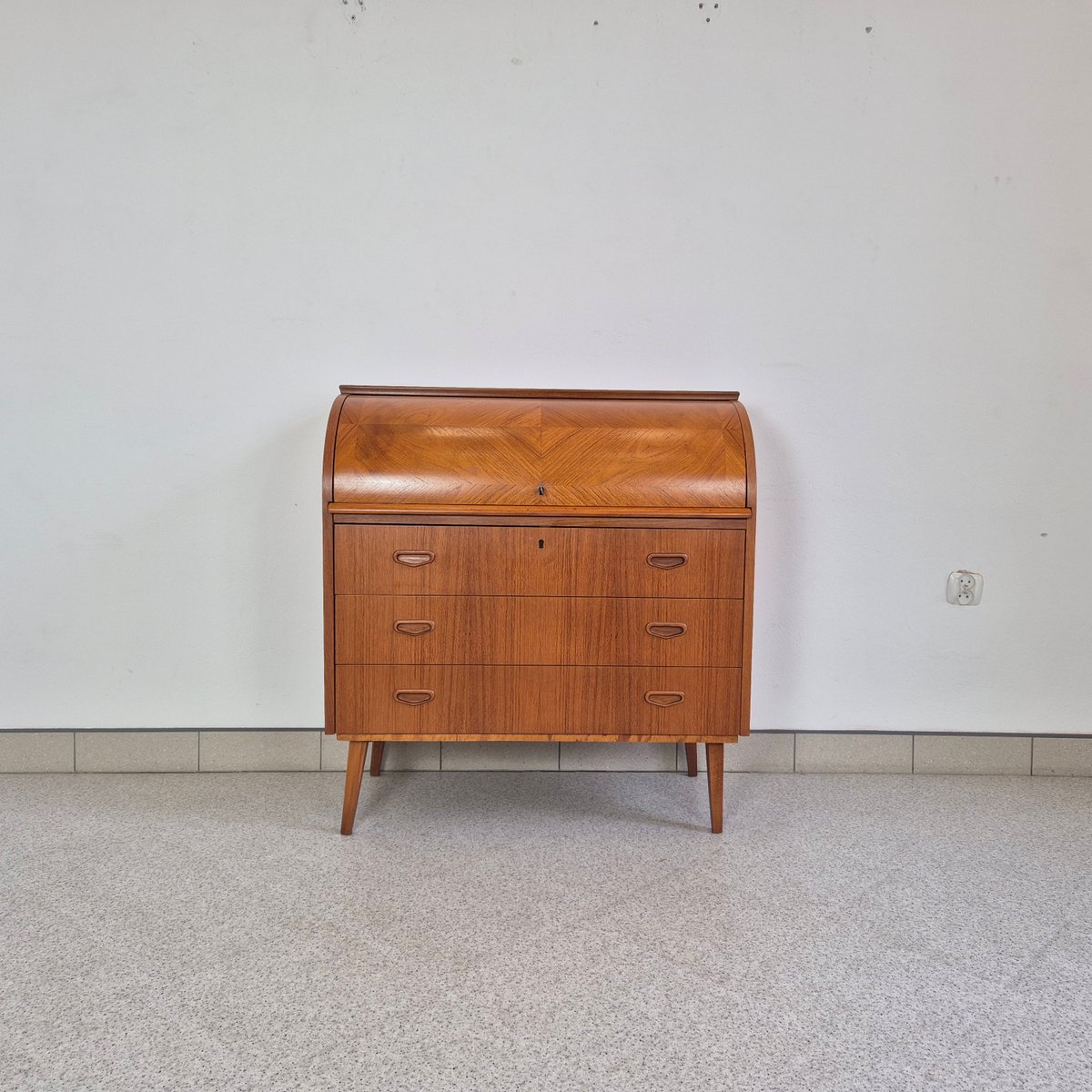 Mid-Century Secretary Desk by Egon Ostergaard for SMI, Sweden, 1960s ...