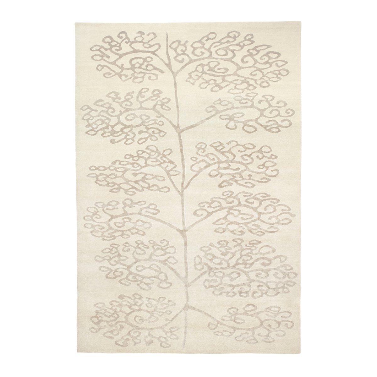 Bukuma WH Handknotted Rug in Wool, Bamboo Silk and Natural Linen by ...