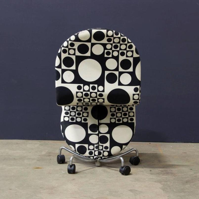 1 2 3 Series Office Chair by Verner Panton, 1970s for sale at Pamono