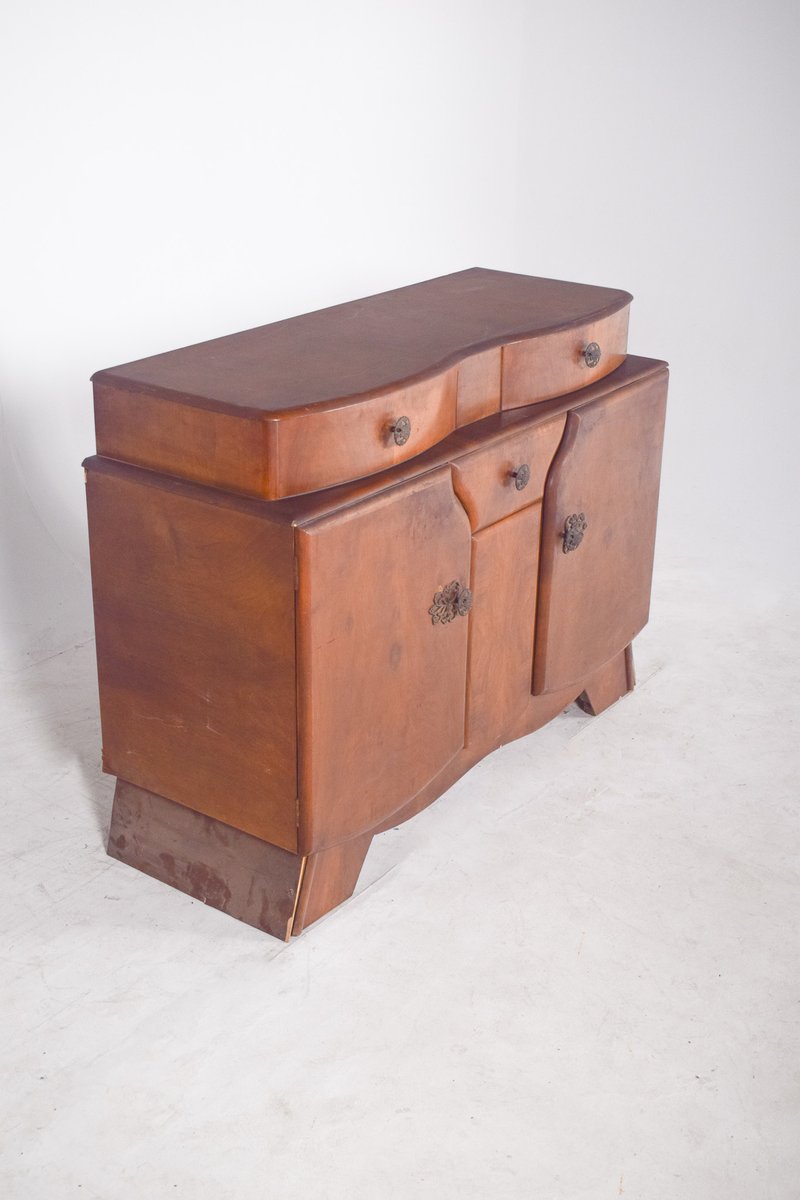 Vintage English Art Deco Sideboard, 1920 for sale at Pamono