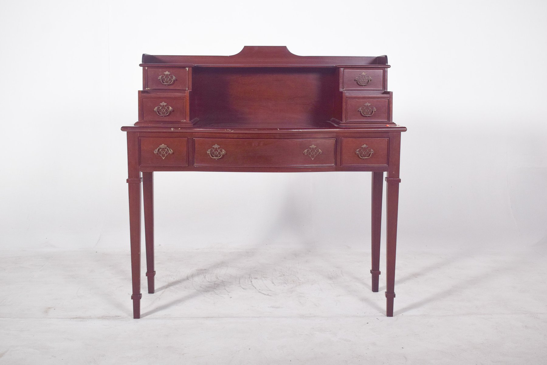 Vintage English Colonial-Style Desk, 1920s for sale at Pamono