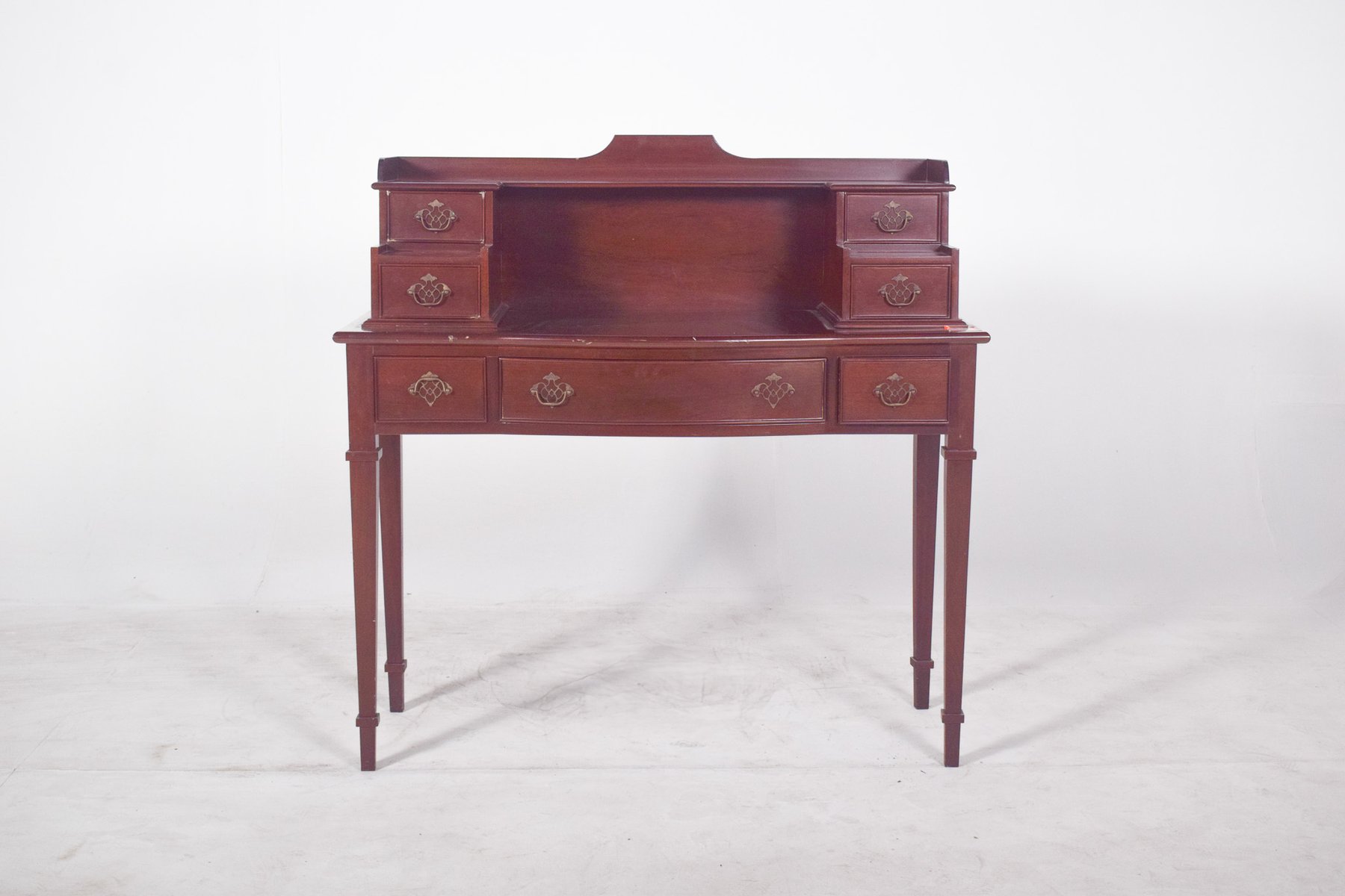 Vintage English Colonial-Style Desk, 1920s for sale at Pamono