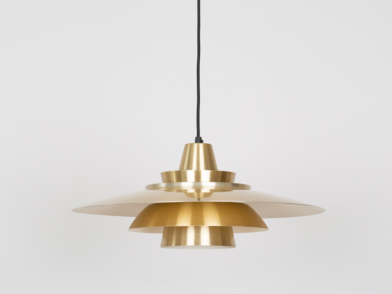 Vintage Aluminum Pendant Lamp by David Mogensen for Superlight, 1980s ...