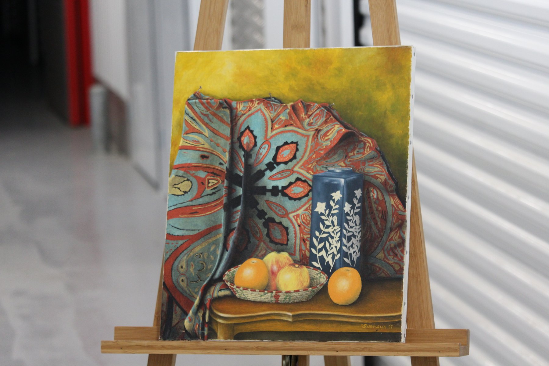 French Artist, Still Life, 1990s, Oil on Canvas for sale at Pamono
