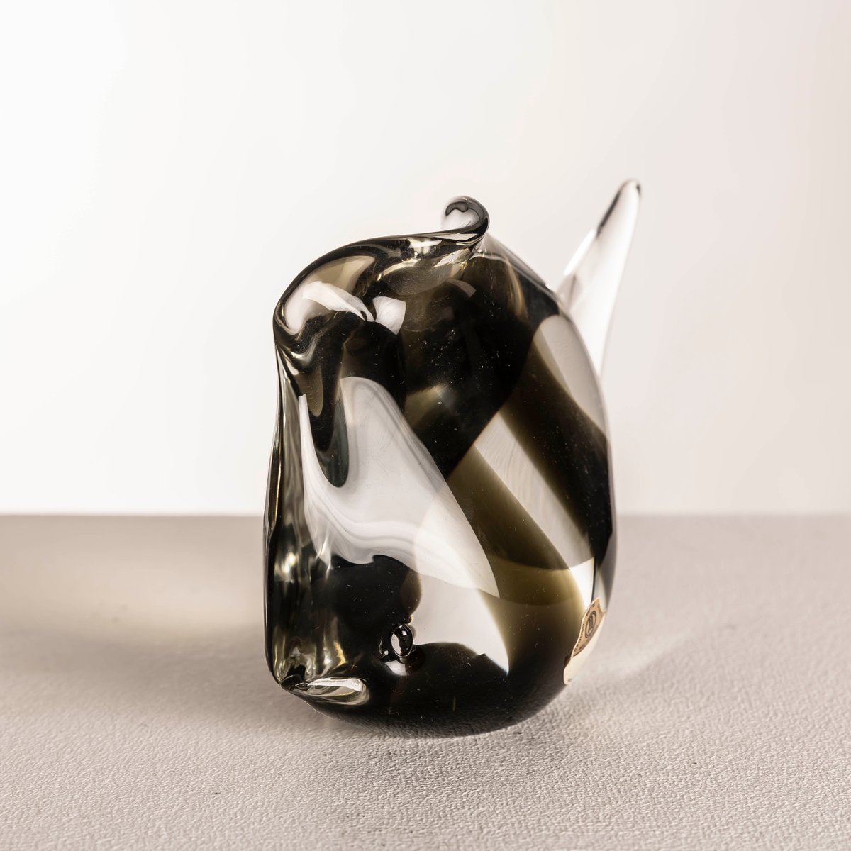 Vintage Italian Murano Glass Fish Sculpture from Seguso Vetri d'Arte ...