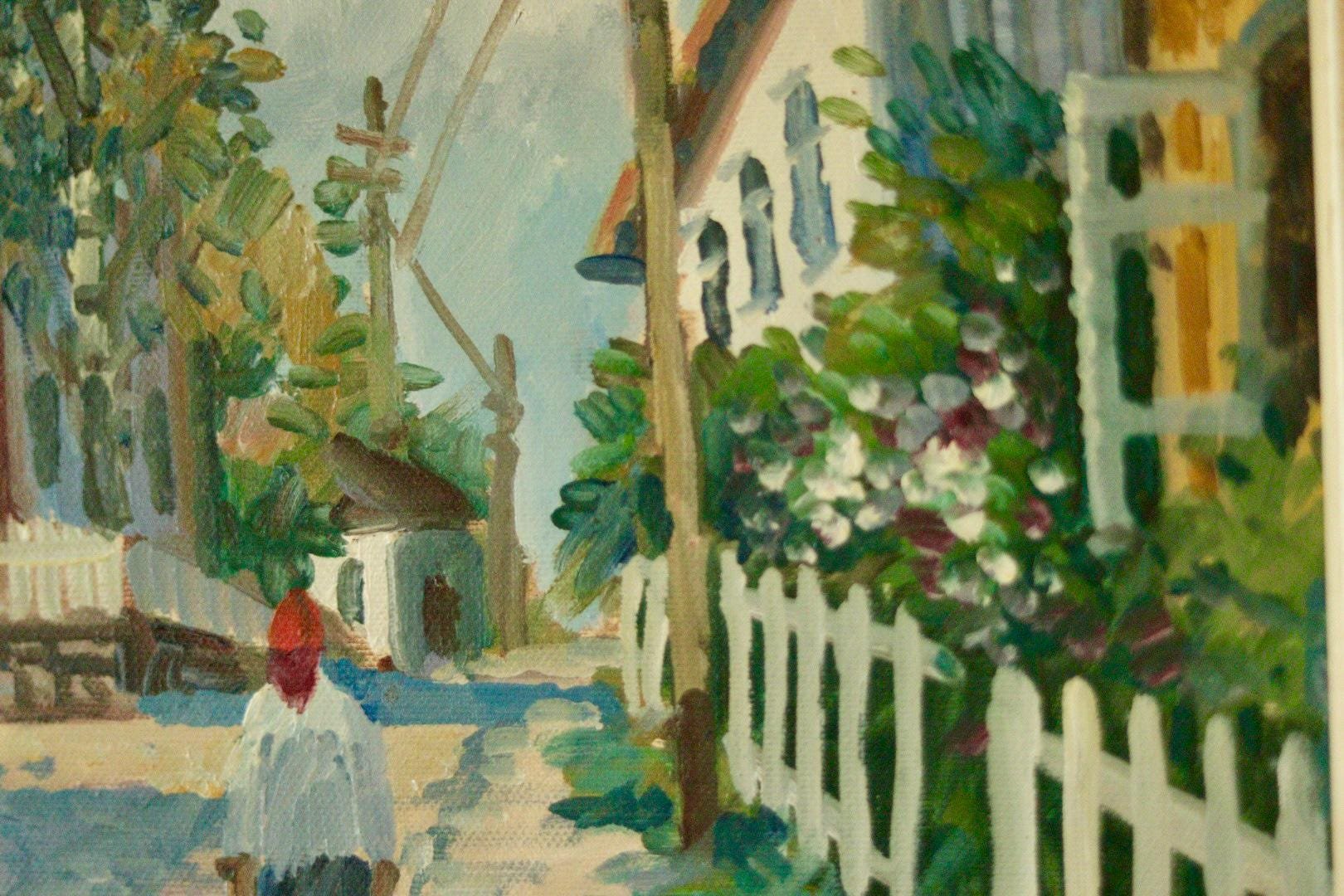 Eric Lundberg, A Fine Morning, Olio su tela, metà del XX secolo, con ...