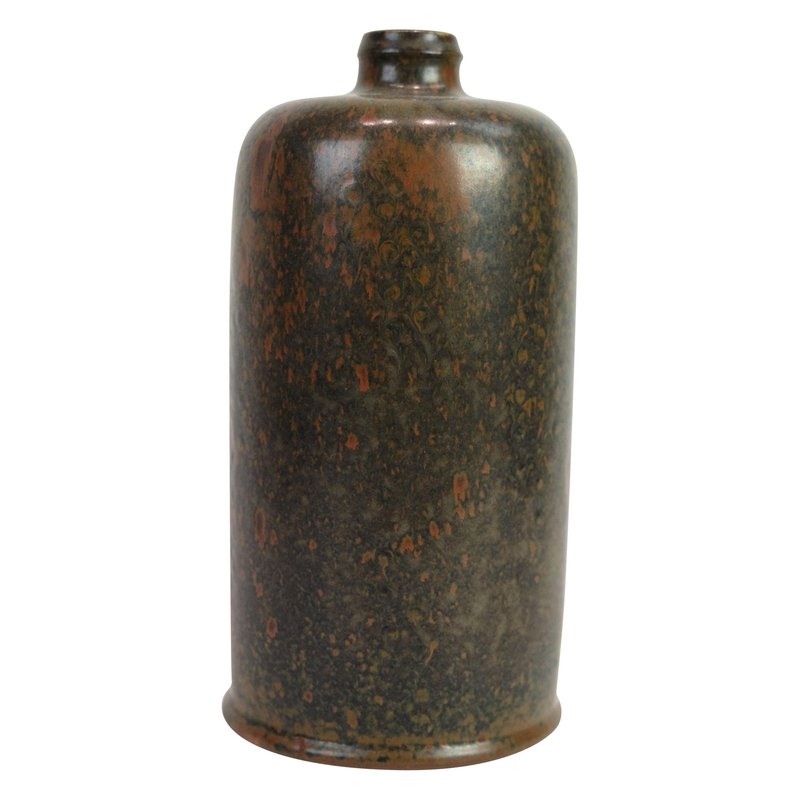 Model 216 Ceramic Vase in Brownish Colors by Nathalie Krebs for Saxbo ...