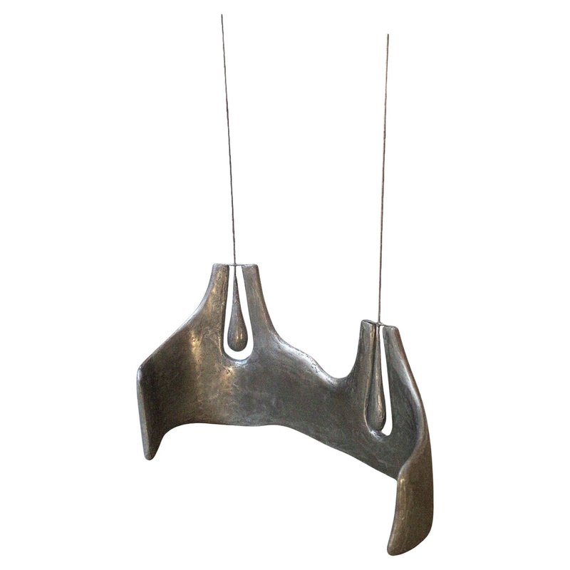 Transparent Silence Kinetic Sculpture in Metal Resin and Plaster by ...