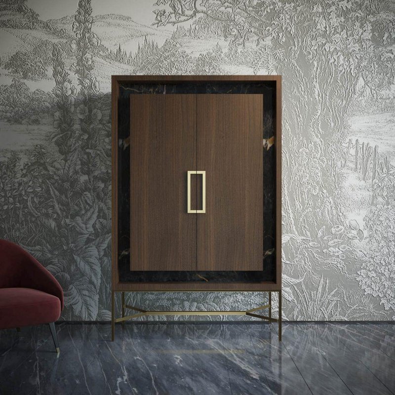 Frame Living H Cabinet by Estro Collezioni for sale at Pamono