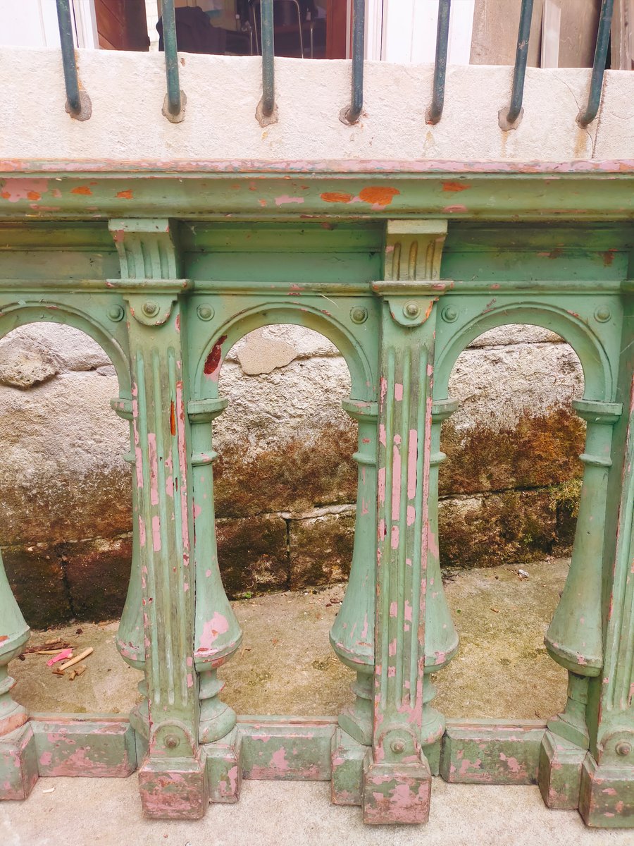 Balustrade in Wood, 1890s for sale at Pamono