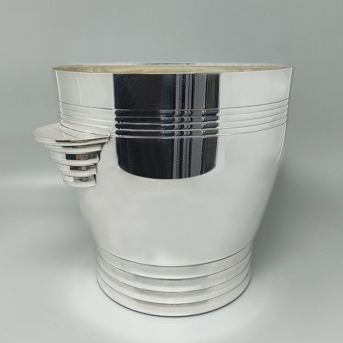 Art Deco Silver-Plated Ice Bucket from Vuillermet, France, 1930s for ...