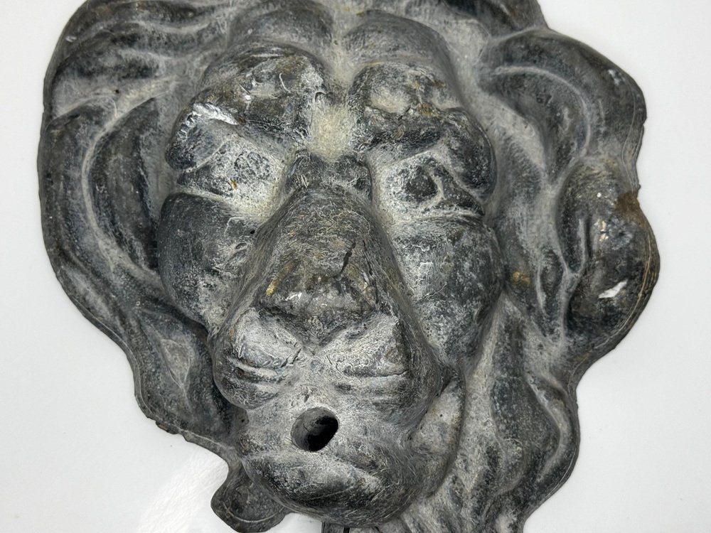 British Victorian Renaissance Revival Lion Fountain Spout Finial, 1890s ...