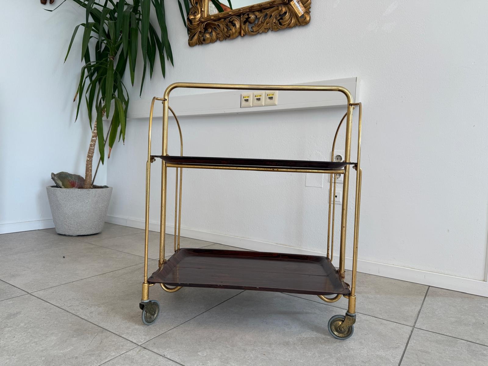 Bauhaus Breakfast Serving Trolley for sale at Pamono
