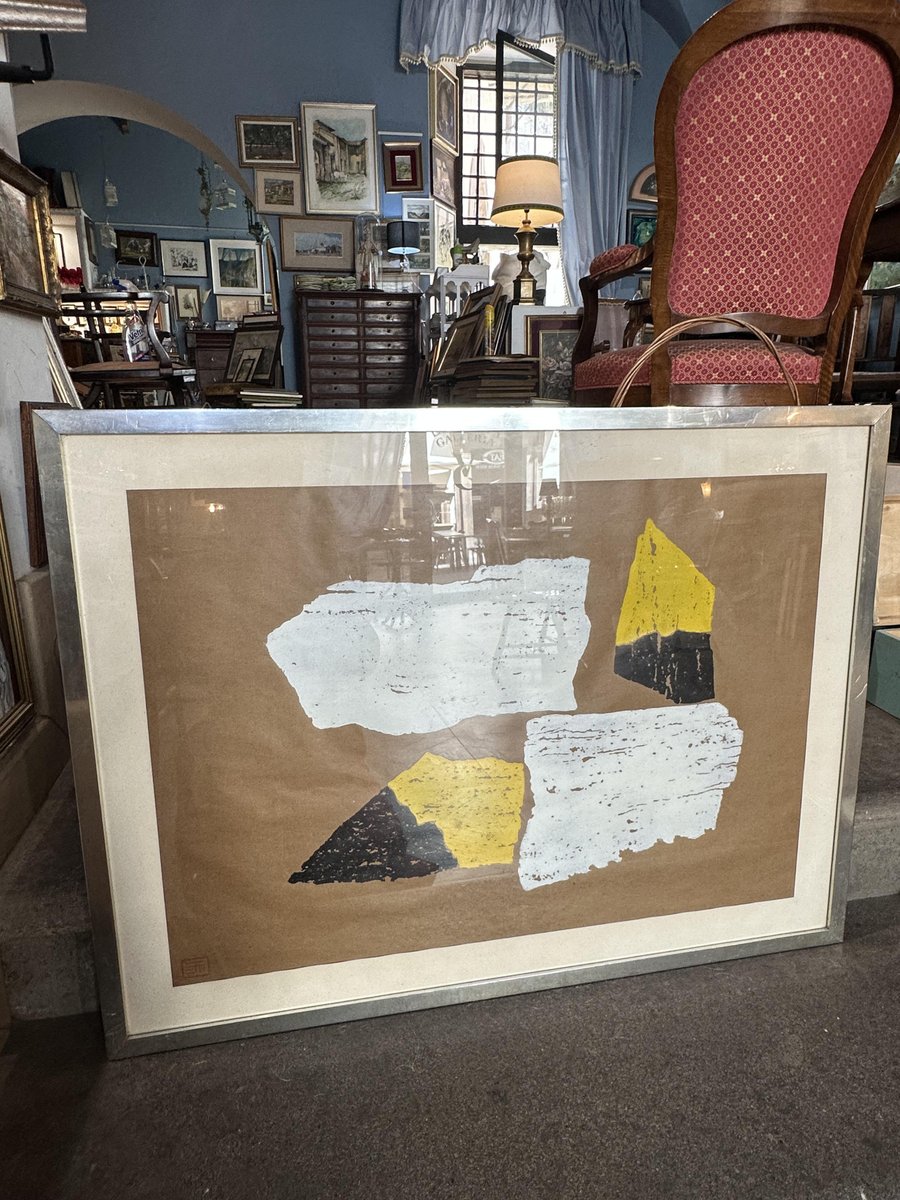 Mixed Media Drawing, 1970s, Paper for sale at Pamono